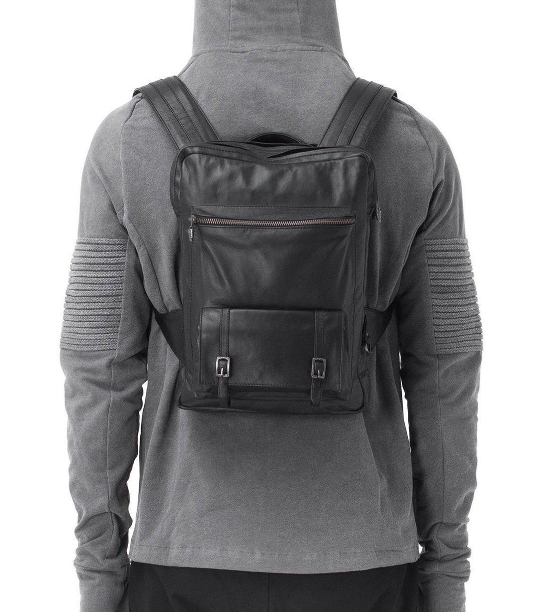 Triple claw back pack - All Leather – JAN HILMER