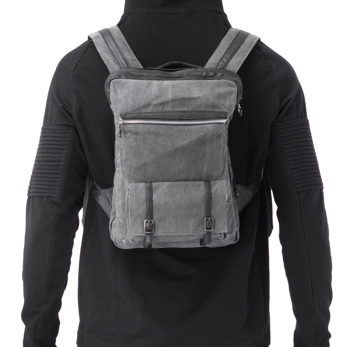 Triple claw back pack - Combo Denim/Leather – JAN HILMER