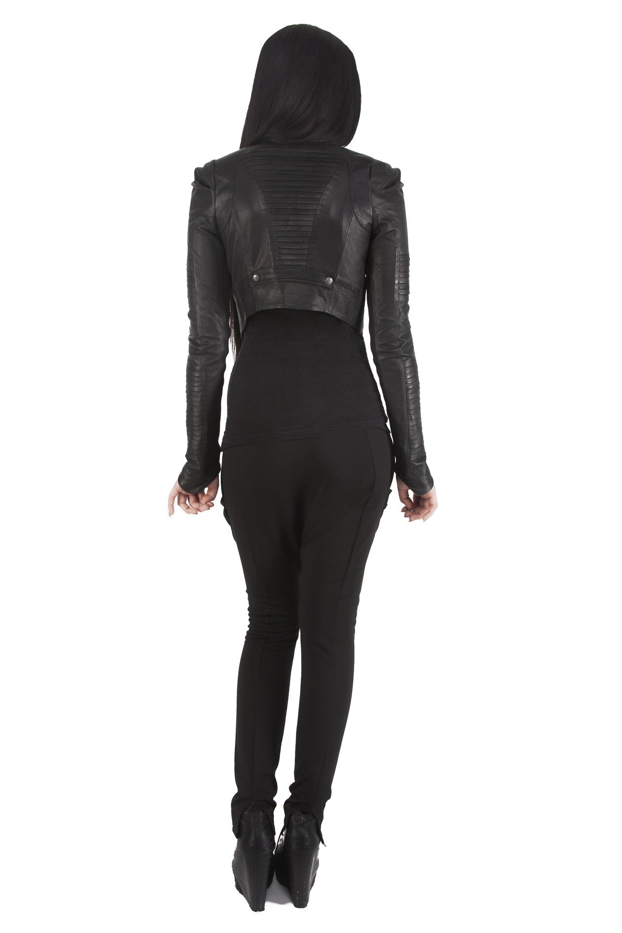 ribbed crop jacket – JAN HILMER